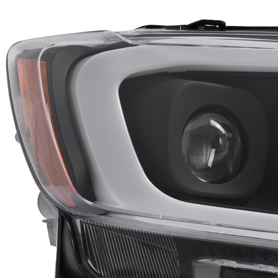 For Jeep Grand Cherokee 2011 2012 2013 LED DRL Projector Headlights # ...