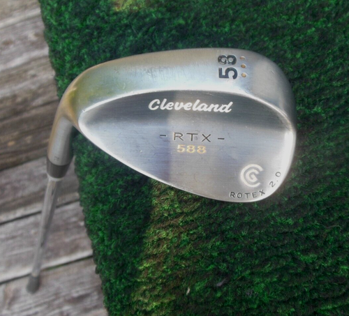 Cleveland RTX 588 Rotex 2.0 58-12 Wedge Steel Wedge Flex Left Handed | eBay