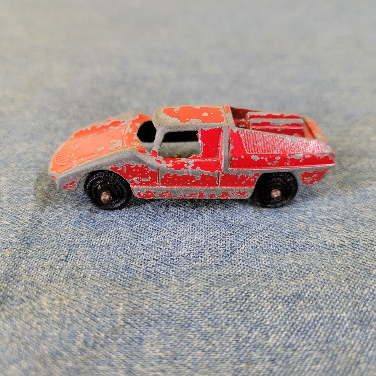 Vintage Diecast Tootsie Toy Red Fiat Abarth Metal Toy Car | eBay