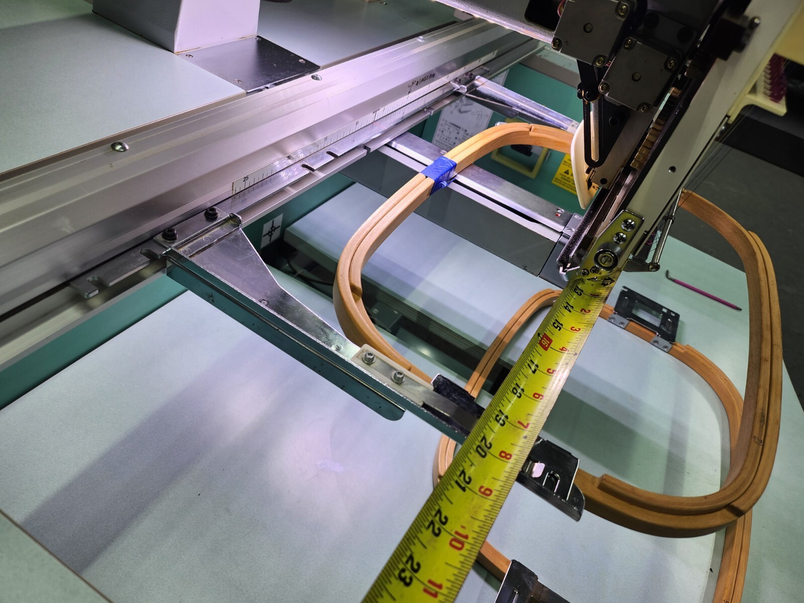 Tajima Brother SWF Wooden Hoop Frames Set Of 3 Large 495mm 595 12.25×16 ...