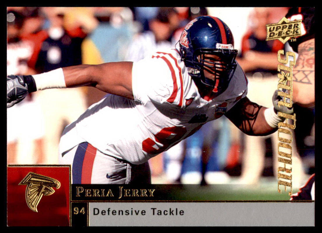 2009 Upper Deck #229 Peria Jerry Atlanta Falcons Rookie RC | eBay