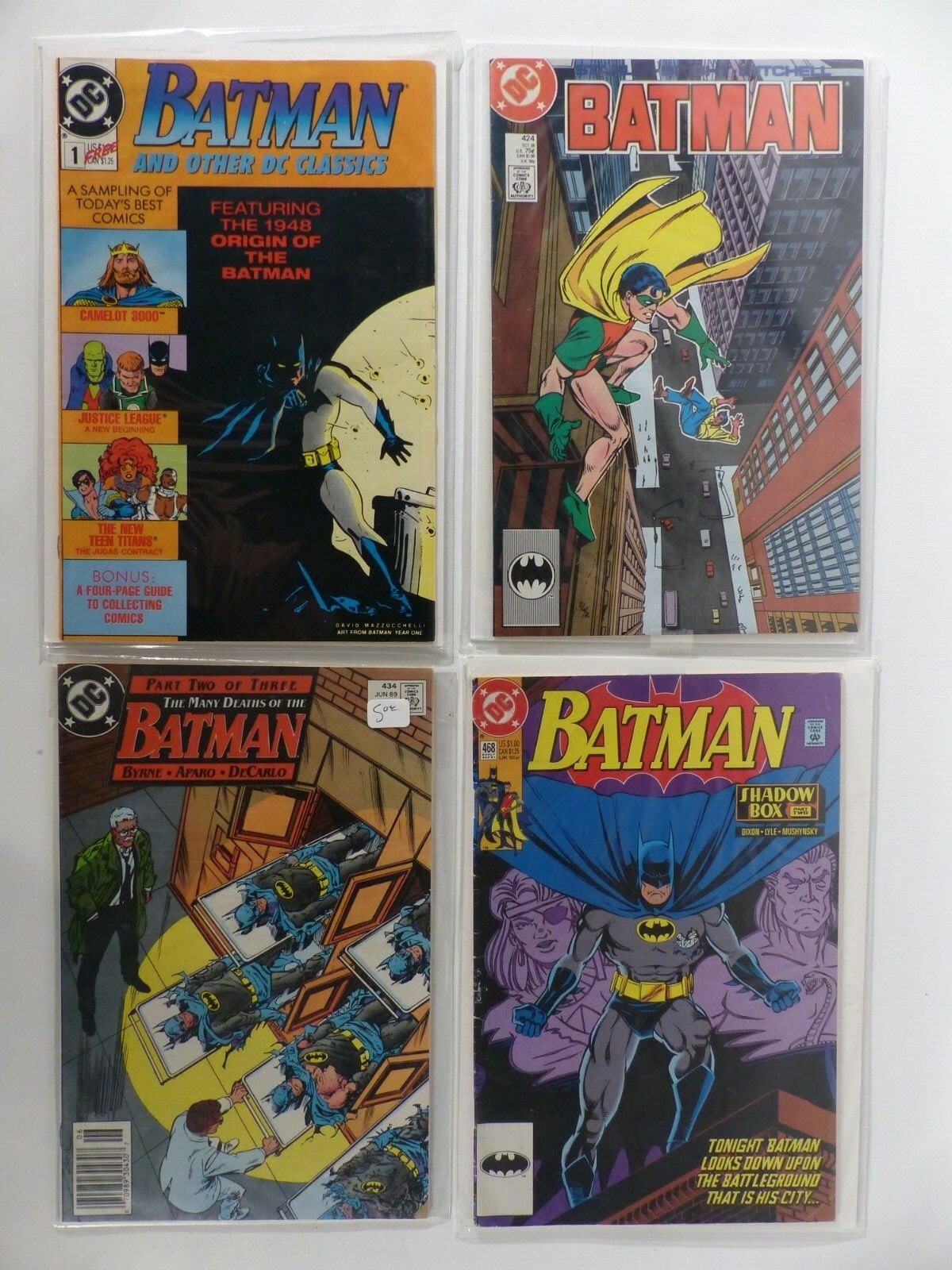 Batman comics collection Manbat Batgirl Robin Dark Knight Detective ...