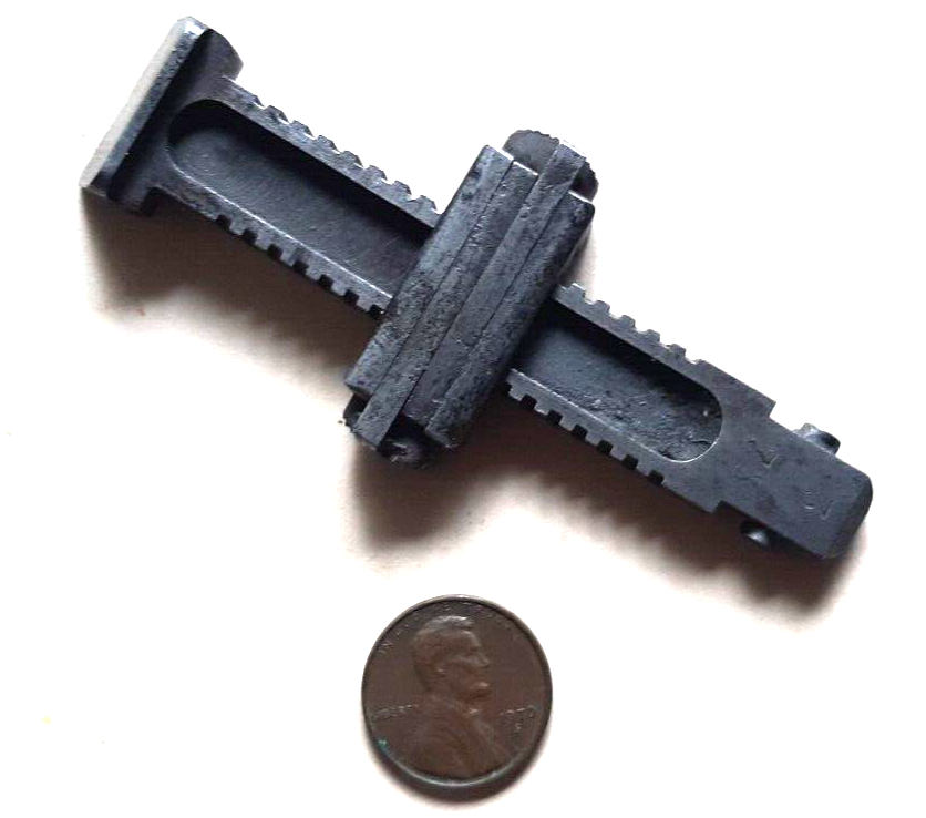 Vintage Rifle Carbine Ladder Adjustable Rear Sight Gun Part. | eBay