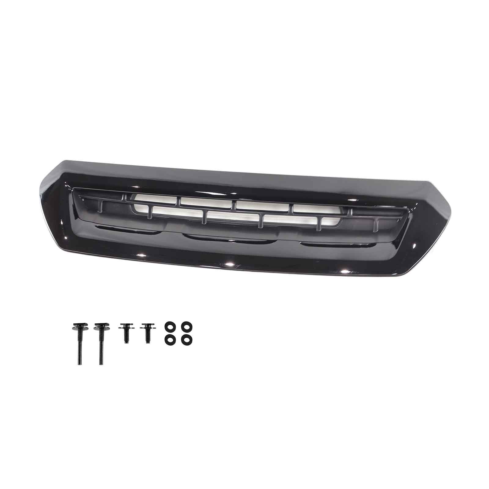 New Black Hood Air Vent Fits 17-19 GMC Sierra 2500 HD 3500 HD 6.0L 6.6L ...