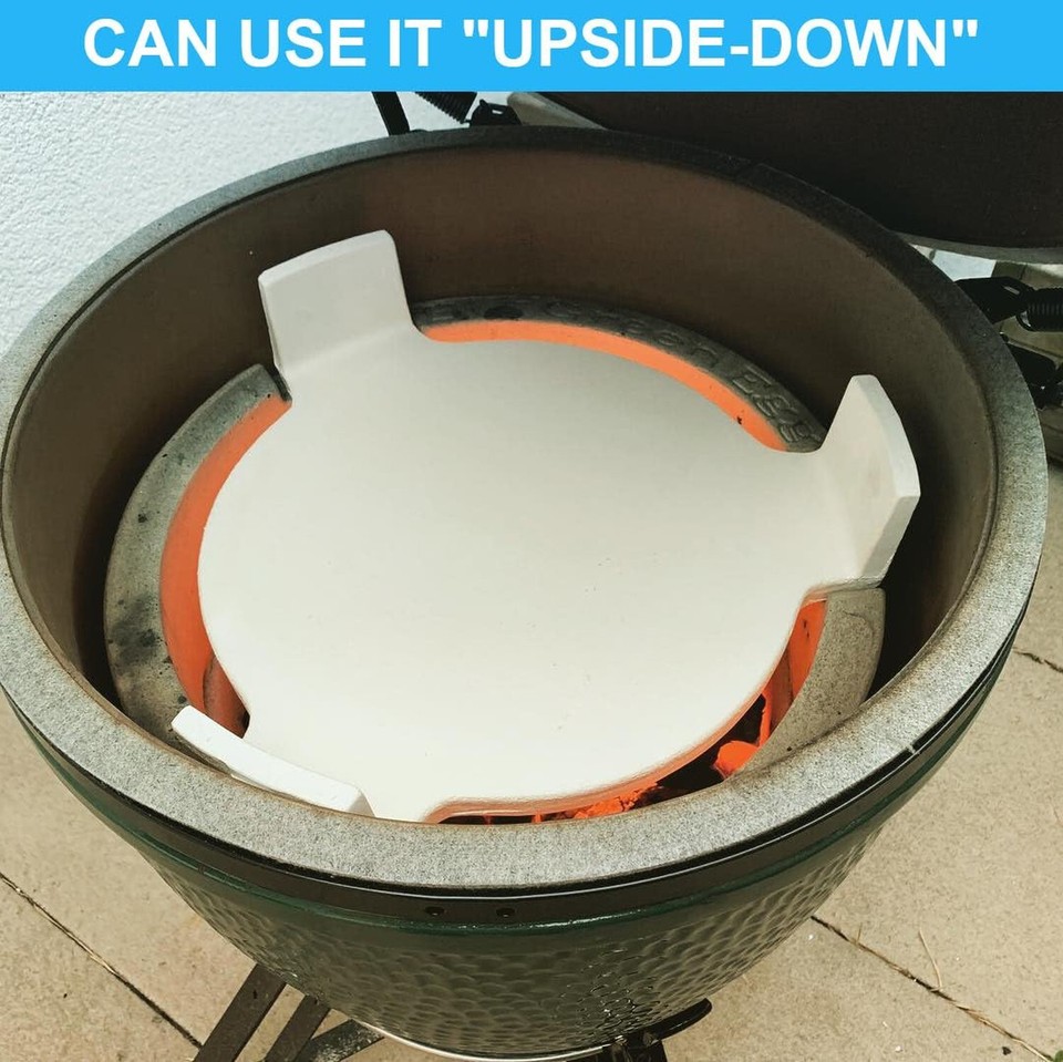 Heat Deflector, Plate Setter for Big Green Egg Large, Heat Deflector ...