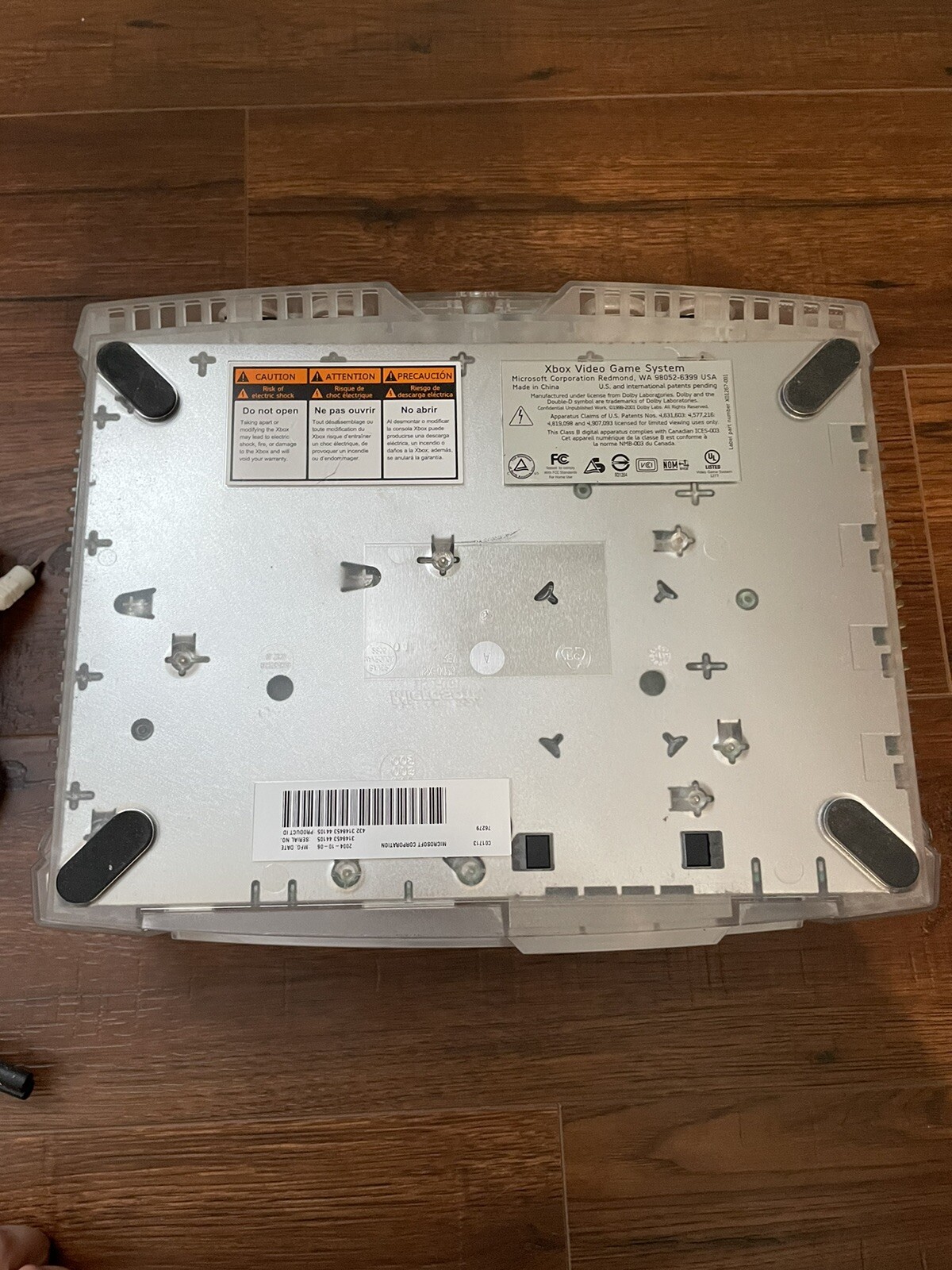 Microsoft Xbox Crystal Limited Edition 8GB Translucent Console (F23 ...