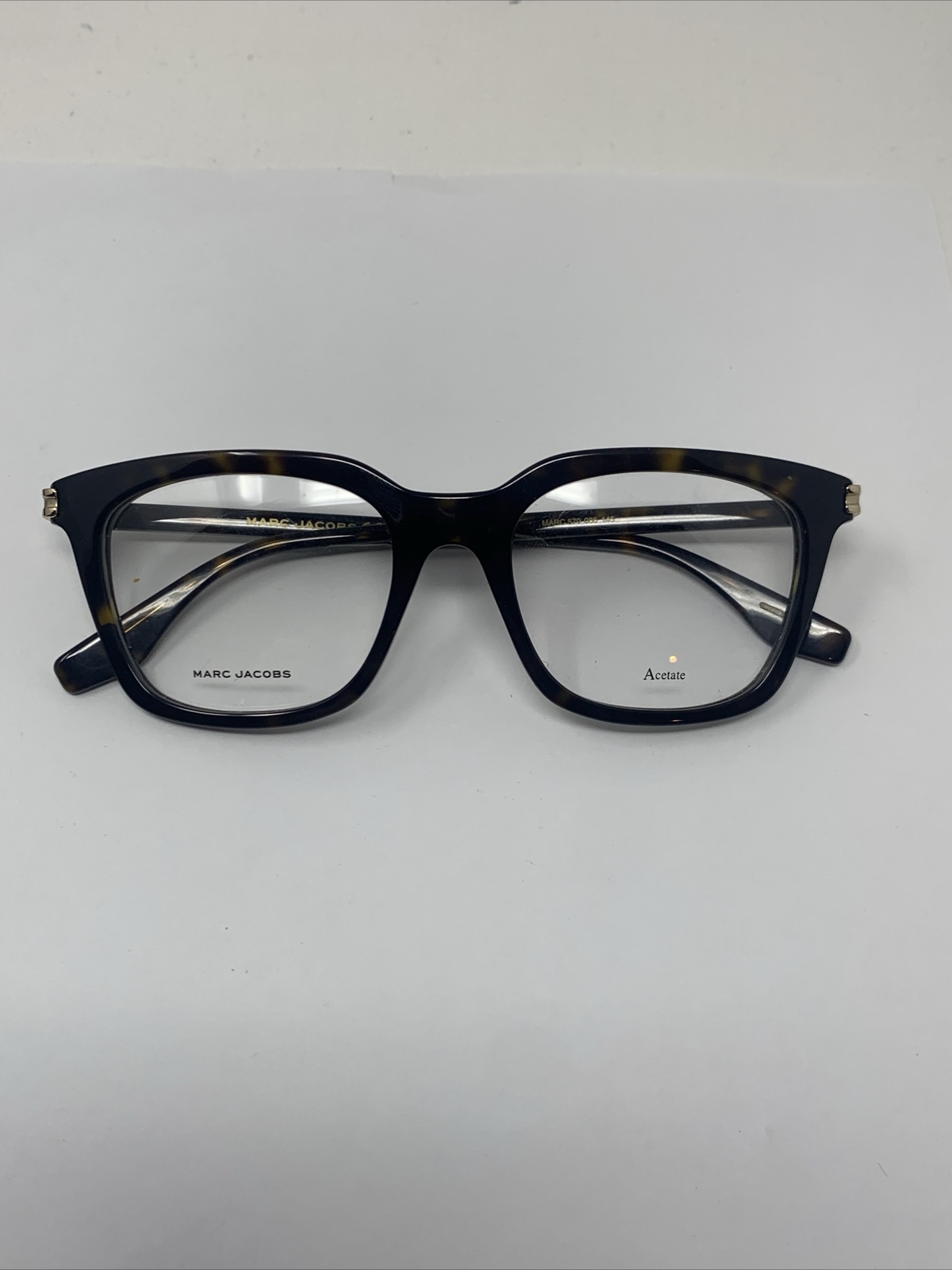 Marc Jacobs MARC 570 086 145 52/19 Brown Tortoise Women’s Eyeglasses ...