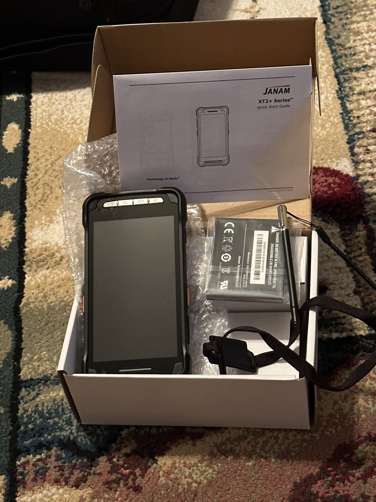 JANAM XT2-NTKBRNW00 XT2 MOBILE HANDHELD BARCODE SCANNER COMPUTER | eBay