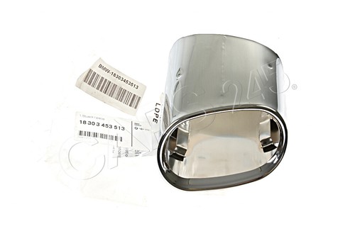 Genuine BMW E83N SUV Chrome Tailpipe Trim OEM 18303453513 | eBay