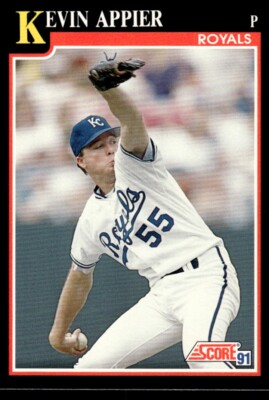 1991 Score Baseball Card Kevin Appier Kansas City Royals #268 | eBay