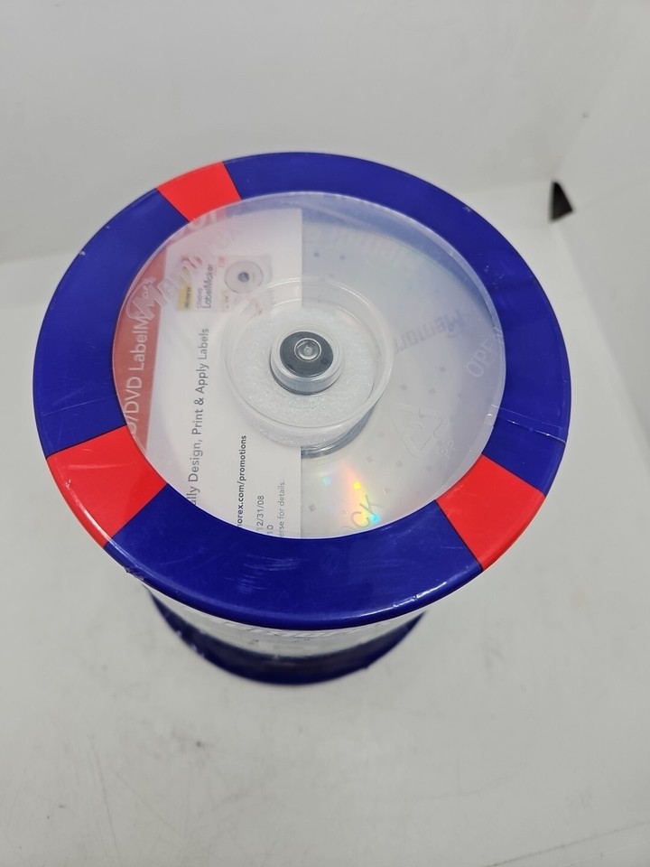 Memorex CD-R 52x 700MB 80-Minute 100 Pack Sealed BRAND NEW IN PACKAGE ...