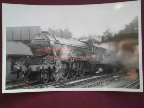 PHOTO LNER EX GNR GRESLEY 7P A1 4-6-2 LOCO 60104 SOLARIO 12/10/56 | eBay