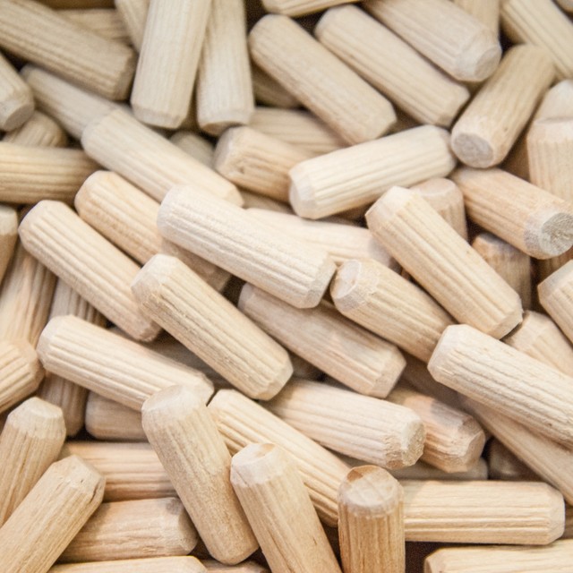 10mm X 30mm Wood Dowels Grooved Fluted Pin Wooden Hardwood Beech Dowel FSC X 100 for sale online ...