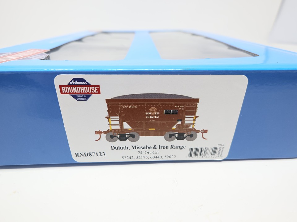 Athearn Roundhouse RND87123 HO 24' Ore Car DMIR (4 Pack w/ Loads) | eBay
