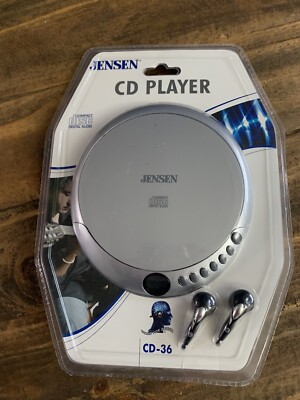 Jensen CD Compact Disc Player Sealed in Package CD-36 Silver New | eBay