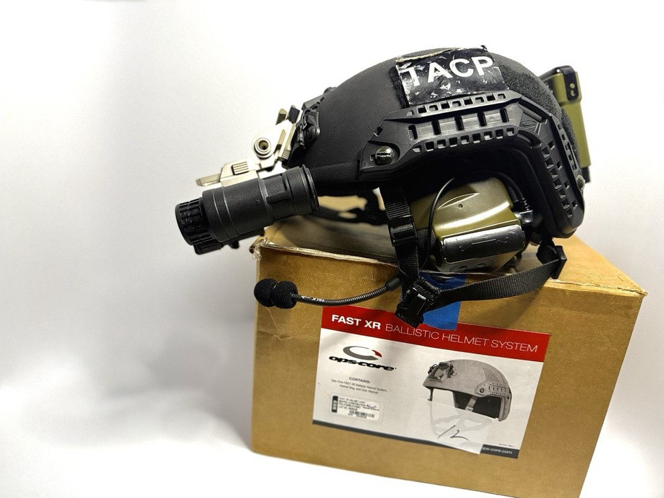 Ops-Core Fast XR High Cut Ballistic Helmet Medium Setup | eBay