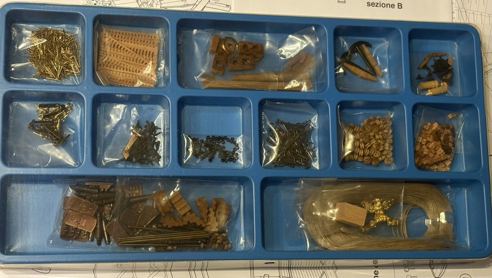 Corel EAGLE 1812 Wooden Ship Model Kit 1:85 – Complete & Unstarted ...