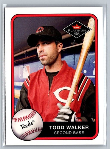 2001 Fleer Platinum #303 Todd Walker MLB Cincinnati Reds | eBay