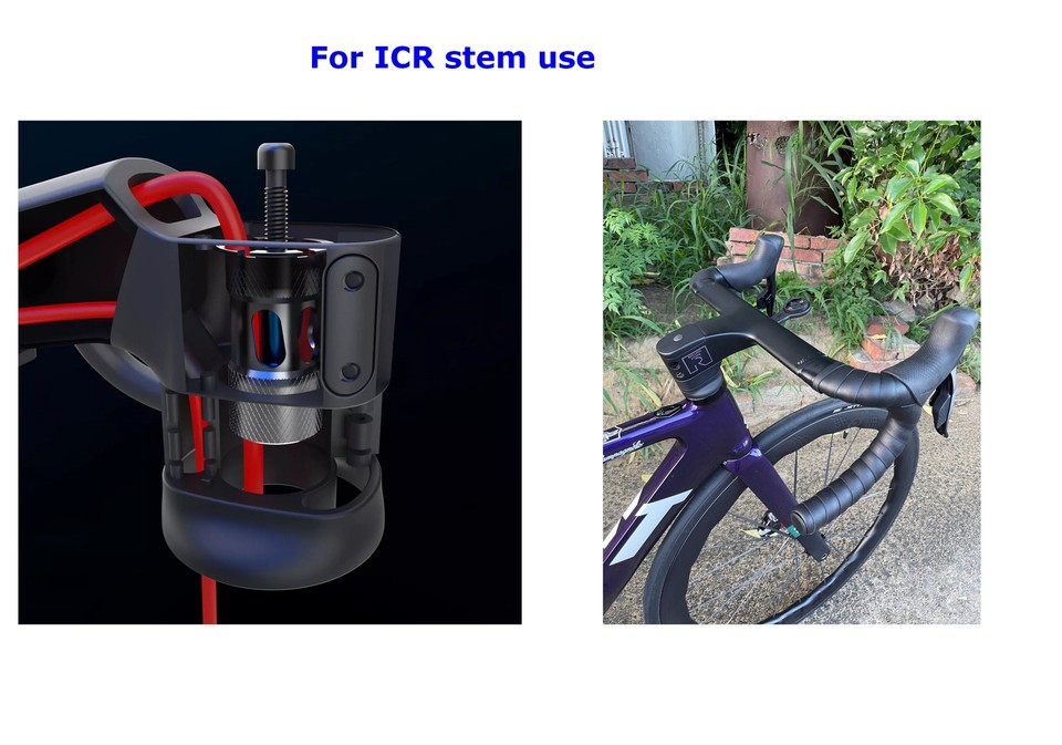 KCNC ICR Bicycle Bike Inner Cable Routing Headset Fork Expander Plug ...