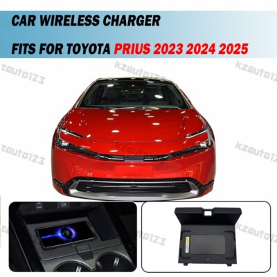 Wireless Charger Fits for Toyota Prius 2023-2026 Fast Charging 15W | eBay