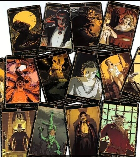 Universal Monsters Tarot Deck and Guidebook by Insight Insight Editions ...