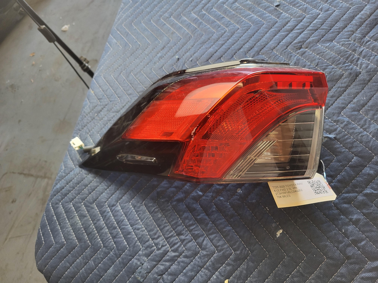 Left Driver Quarter Tail Light Lamp 2020 Toyota Rav4 81560-0R090 2019 ...