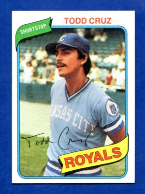 1980 TOPPS #492 TODD CRUZ EXMT | eBay