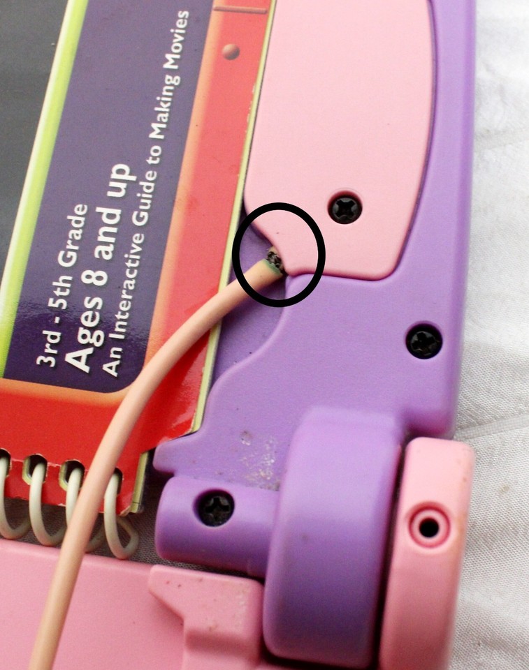 Leap Frog Pad Harry Potter Interactive Book Grade 3-5 Making Movie Game ...