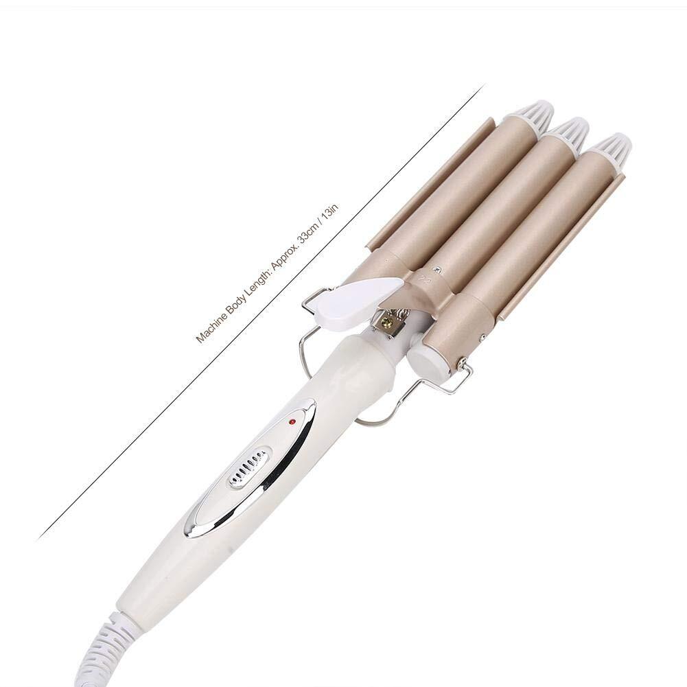 Hair Salon Ceramic 3 Triple Barrel Hair Wave Waver Curling Iron Curler ...