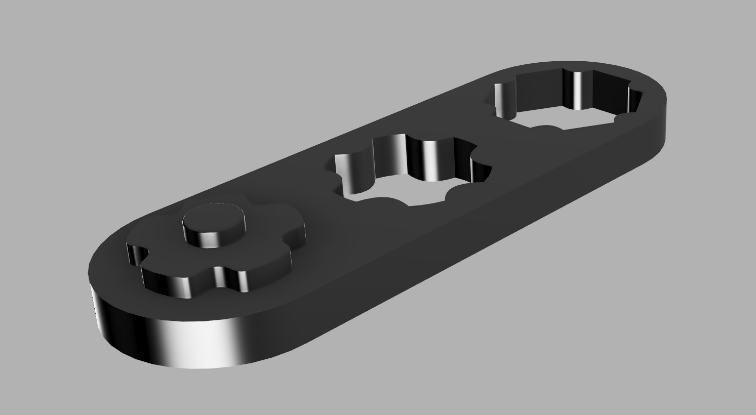 Rugged Obsidian 9 45 Multi Tool Wrench Front End Cap Piston Tri Lug | eBay
