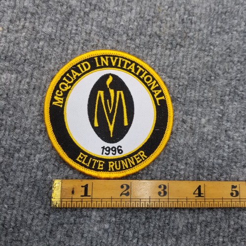 McQuaid Invitational Patch 1996 Elite Runner Running Race | eBay