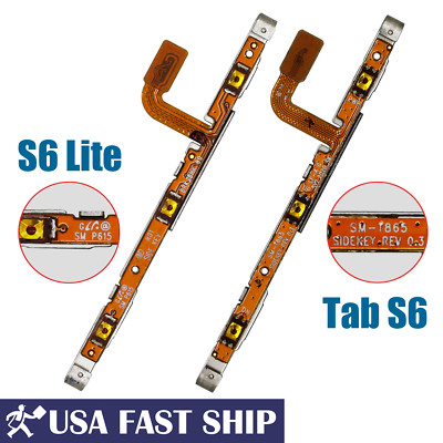NEW Power Volume Flex Cable Button Key on/off For Samsung Galaxy Tab S6 ...
