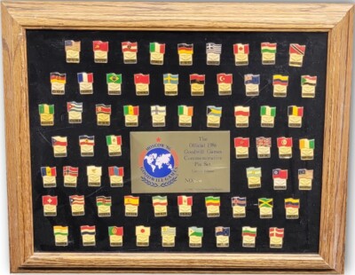 The Official Moscow 1986 Goodwill Games Commemorative Pin Set - 62 Pins ...