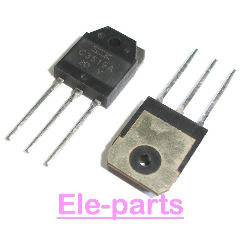 5 PCS 2SC3519A TO-247 2SC3519 C3519A C3519 Silicon NPN Power ...