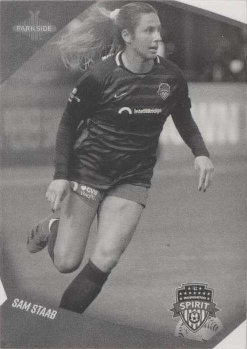 2022 Parkside NWSL - Sam Staab #127 Black & White for sale online | eBay