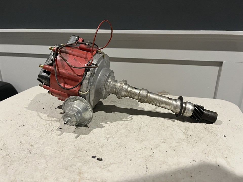 Mallory Ignition Distributor Chevy 8548201 HEI Vacuum / Mechanical for ...