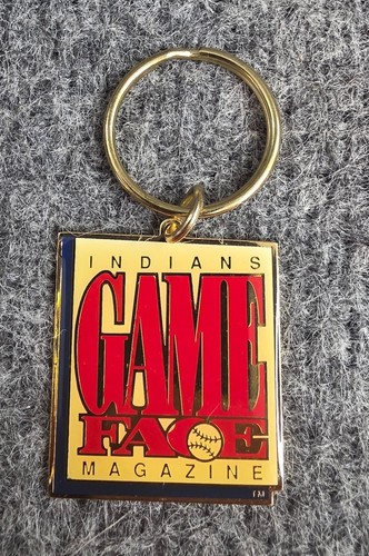 Cleveland Indians Game Face Magazine Keychain | eBay