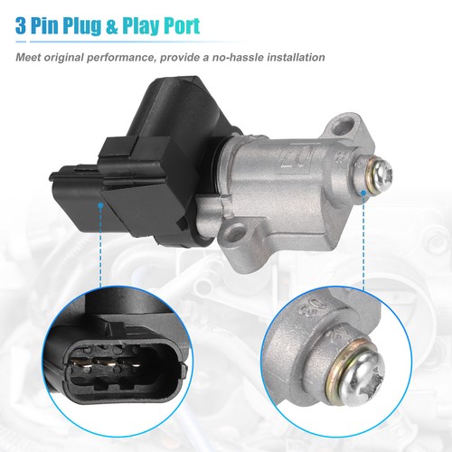 1 Pcs Car Idle Air Control Valve Replacement No.3515026960 for Kia Rio ...