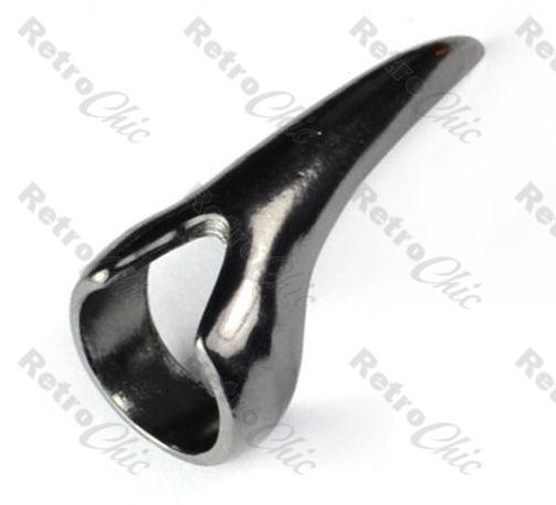 CLAW talon FINGER TIP RING long nails GOTH silver/gold/black PUNK CLAWS ...