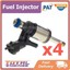 4x PAT Premium Fuel Injector fits BMW 1 Series F20 1.6L 4Cyl N13 B16 A ...