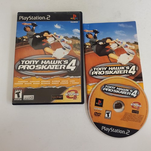 Tony Hawk's Pro Skater 4 PS2 (Sony PlayStation 2, 2002) Complete CIB W ...