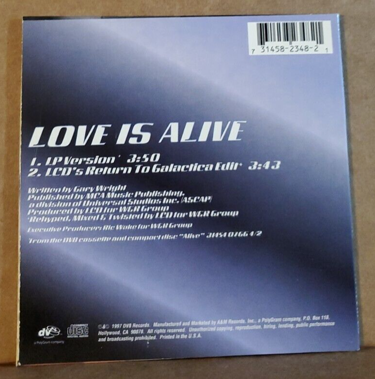 Love is Alive (Single) by 3rd Party (CD 1997 DV8) [Cardboard Sleeve] | eBay