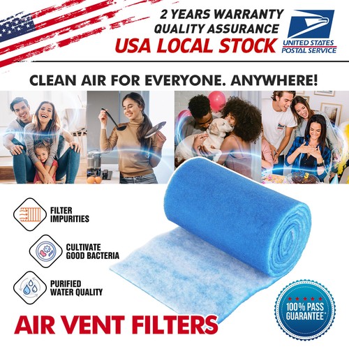 MGT Vent Filter Air Vent Filters Kit Cut To Size Floor Filters For Home ...