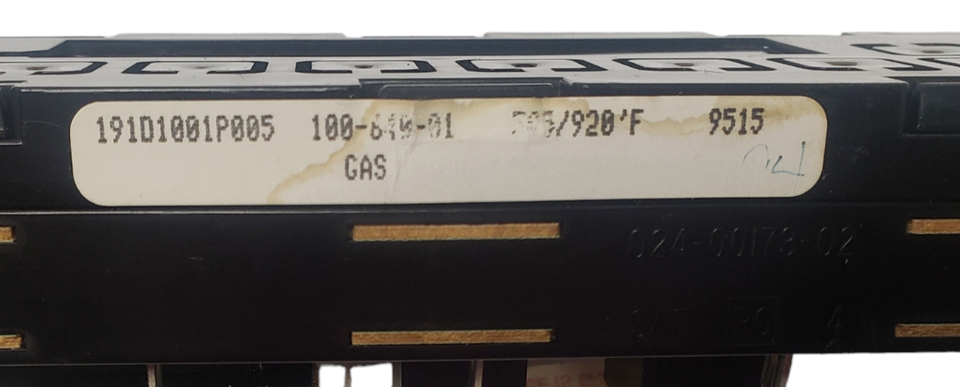 Genuine GE Range Control Board 191D1001P005 *Same Day Ship & 60 Days ...