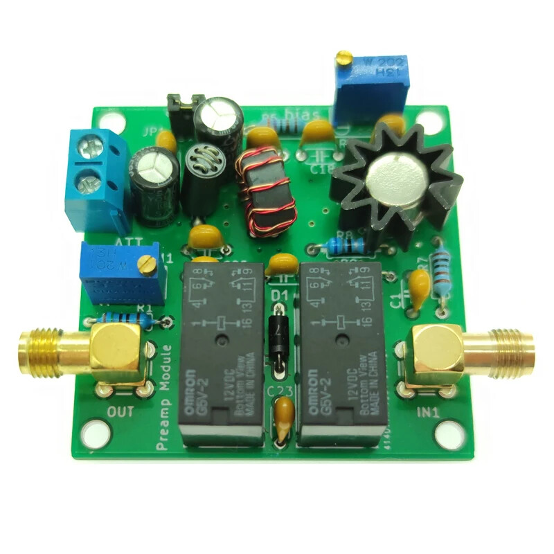 Short Medium Wave Amplifier Preamplifier Operating Frequency 0.1 MHz To ...
