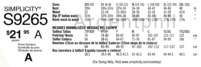 S9265 Sewing Pattern Tiered Dress Boho Style Xxs-xxl 36363592655 ...