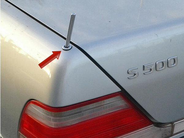 Seal Gasket Reverse Antenna Parking Marker Pole FOR MERCEDES W140 C140 ...