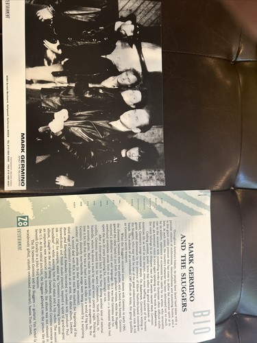 Music Press Kit Mark Germino And The Sluggers Photograph s65 | eBay