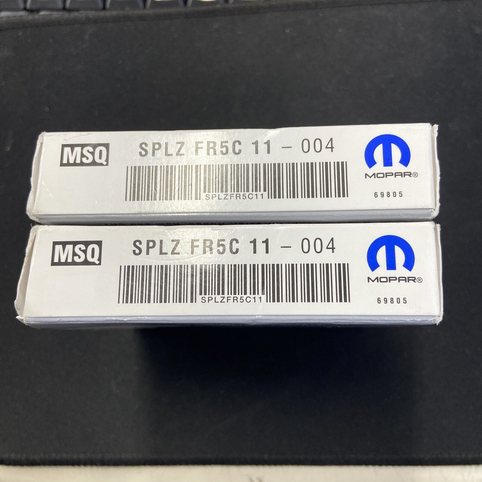 NEW GENUINE MOPAR SPARK PLUG FOR JEEP DODGE CHRYSLER SPLZFR5C11 (8PCS ...