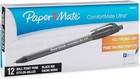 Paper Mate Comfortmate Retractable Fine Point Ballpoint Pens Black Ink ...